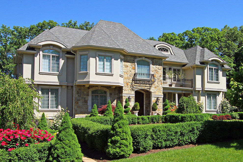 French Château - Traditional - Exterior - New York - by Buildmentor ...