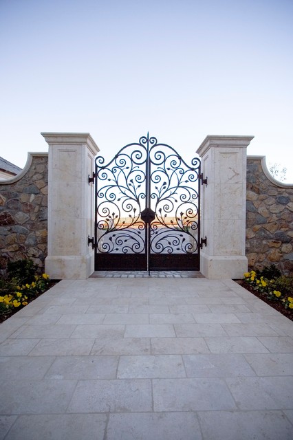 French Chateau - Rustic - Exterior - San Diego - by Castillero Design ...