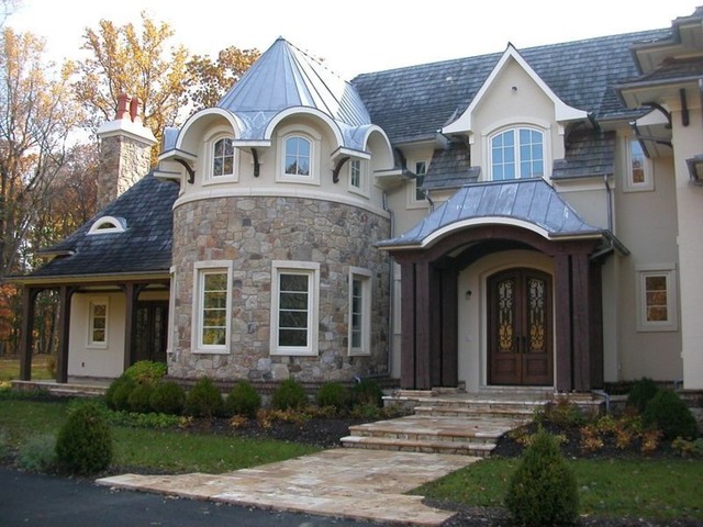 French Country Chateau - Classique - Façade - New York - par D2A ...
