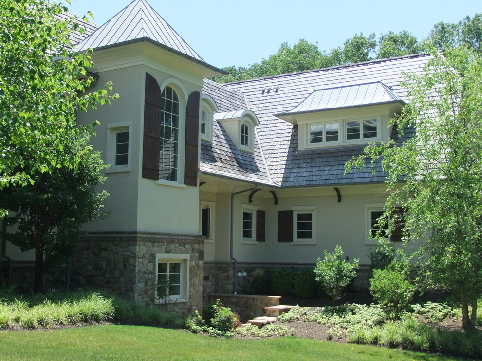 French Country Chateau - Traditional - Exterior - New York - by D2A ...