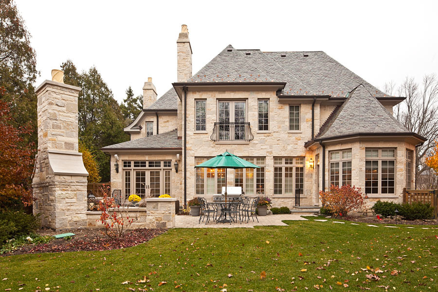 French Country Estate - Traditional - Exterior - Chicago - by Highgate ...