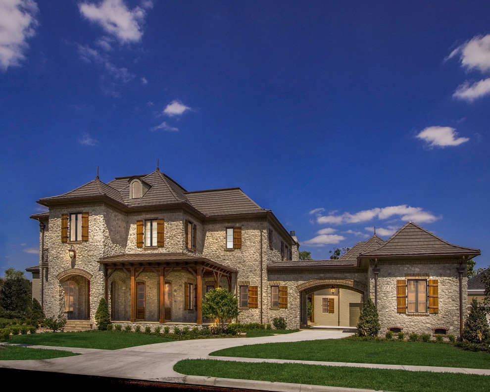 French Country Manor - French Country - Exterior - Chicago - by DJK ...