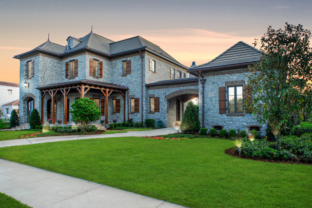 French Country Manor - French Country - Exterior - Chicago - by DJK ...