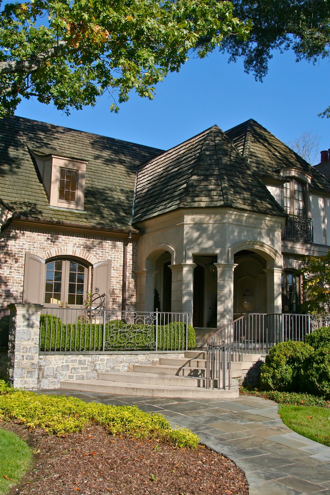 French Eclectic - Eclectic - Exterior - Nashville - by Farris Concepts ...