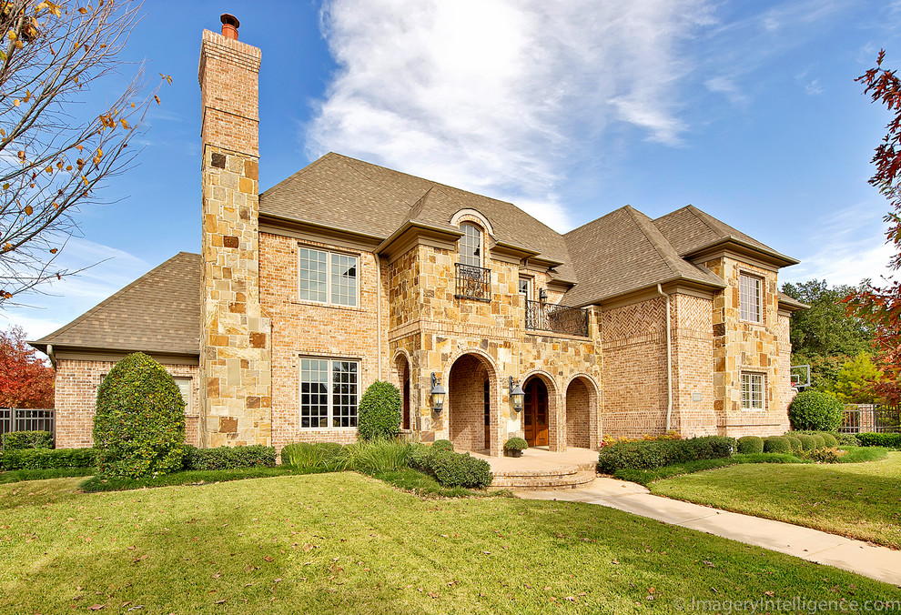 French Eclectic - Traditional - Exterior - Dallas - by Heritage Design ...