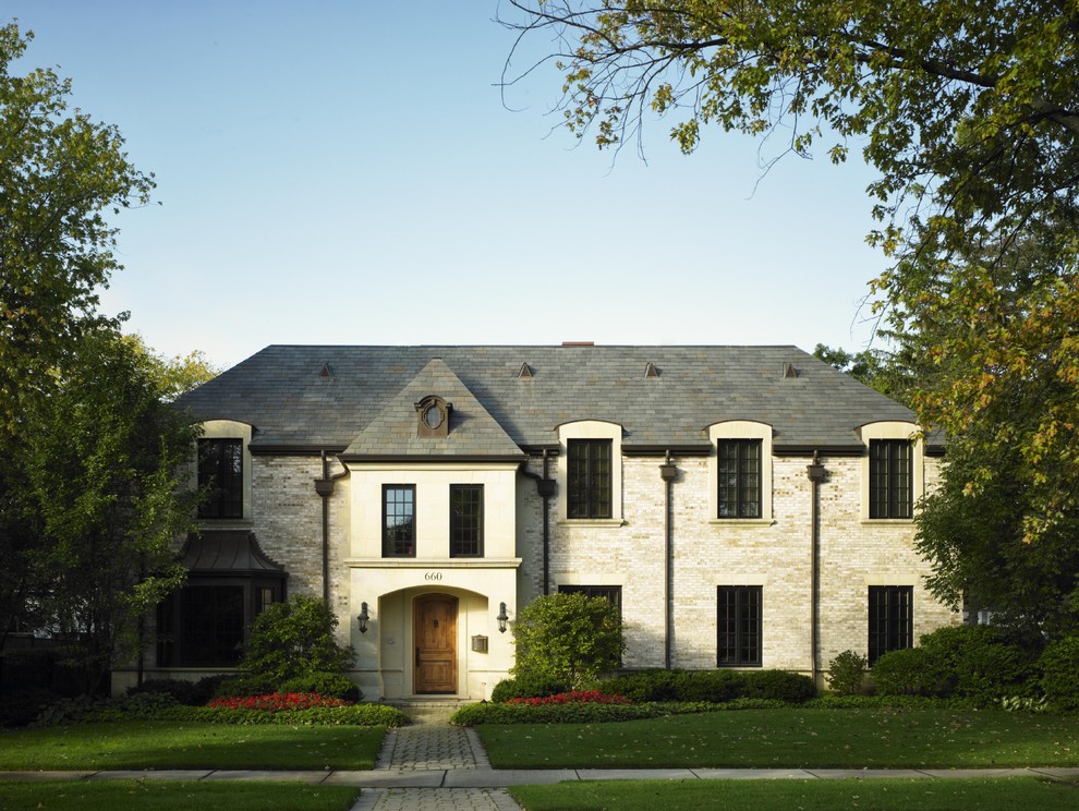 French Manor - Traditional - Exterior - Chicago - by BBA Architects | Houzz