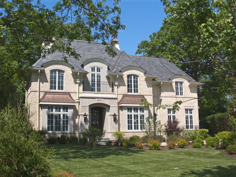 French Manor - Traditional - Exterior - Chicago - by FWC Architects ...