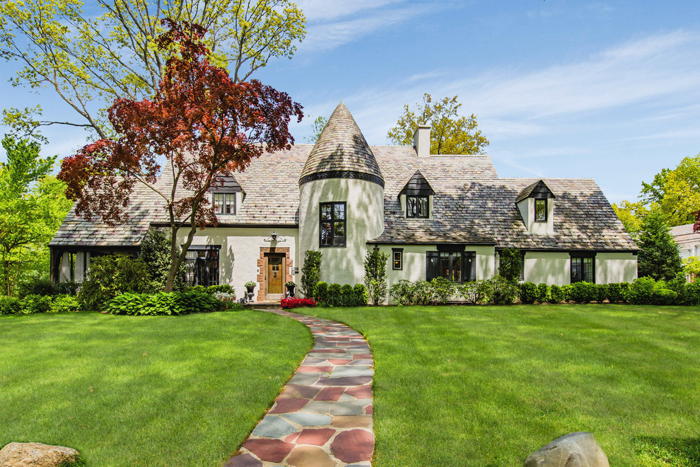 French Normandy Tudor - Traditional - Exterior - New York - by ...