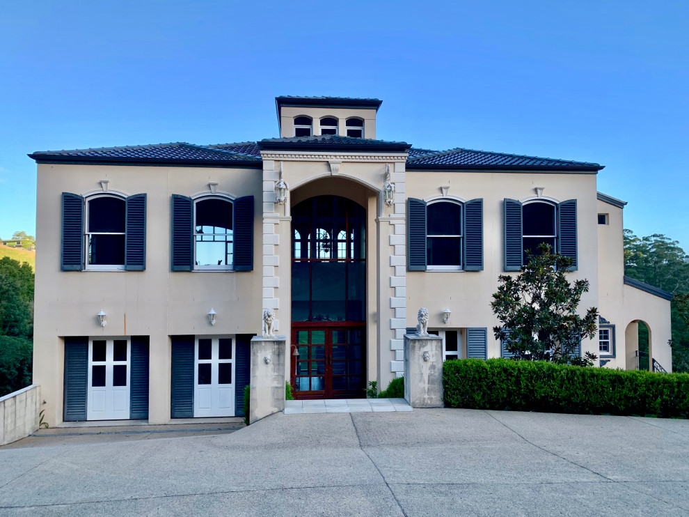 French Provincial Home Coffs Coast NSW - Mediterranean - Exterior ...