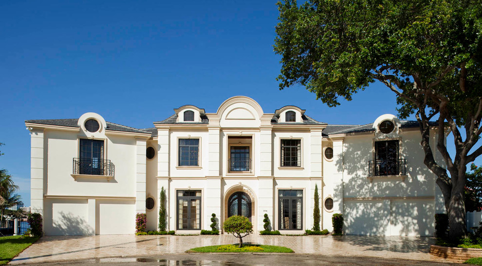 French Regency Chateau - Traditional - Exterior - Miami - by Architect ...