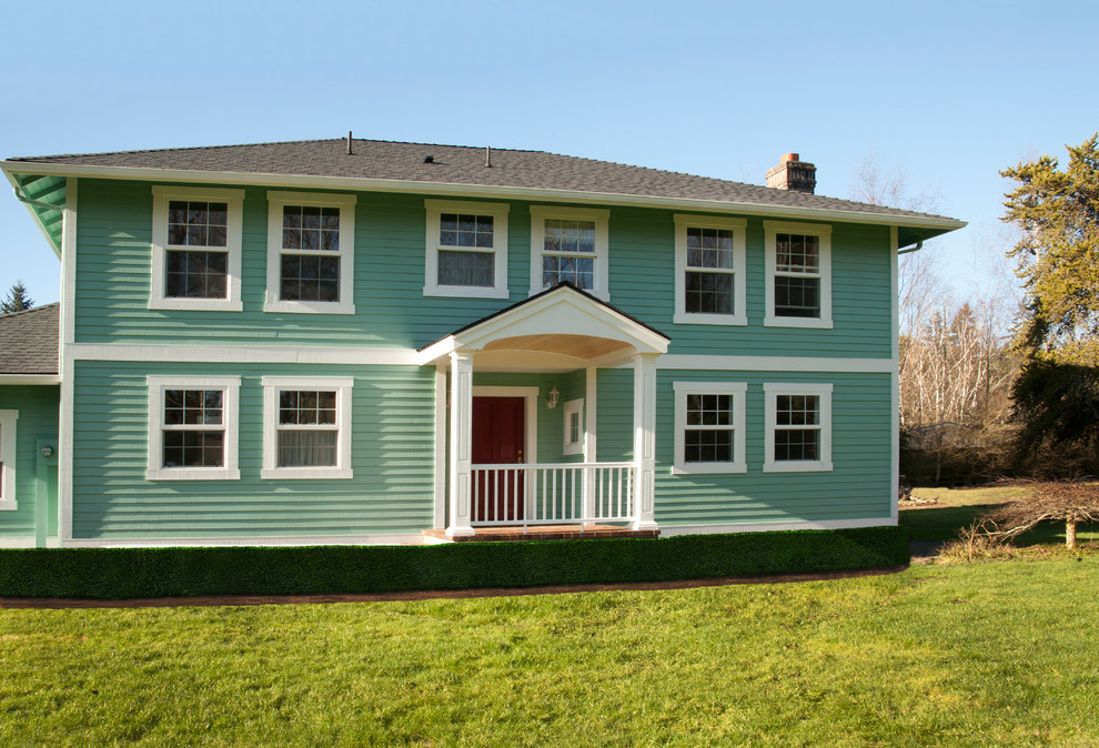Front Elevation (After) - Campagne - Façade - Seattle - par Riddle ...