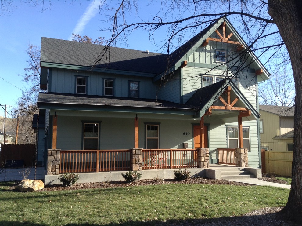 Front Elevation - Farmhouse - Exterior - Boise - by Amy Allgeyer ...