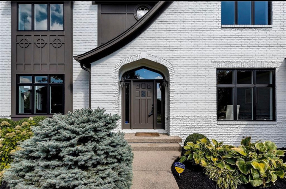 Front Elevation - Transitional - Exterior - Indianapolis - by Brad Litz ...