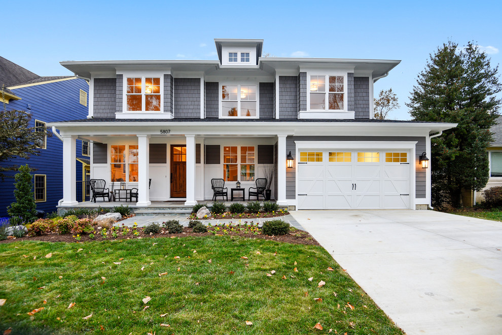 Front Elevation - Craftsman - Exterior - DC Metro - by Claude C. Lapp ...