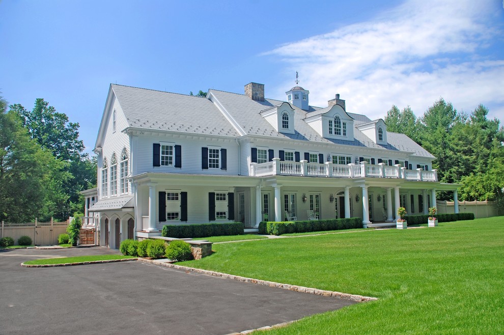 Front elevation - Traditional - House Exterior - Other - by DeMotte ...