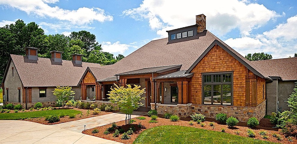 Front Elevation - Transitional - Exterior - Nashville - by Forte ...