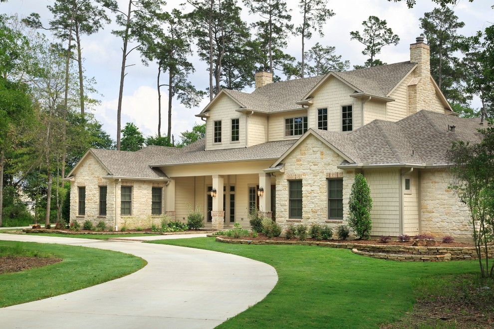Front Elevation - Traditional - Exterior - Houston - by Herndon Design ...