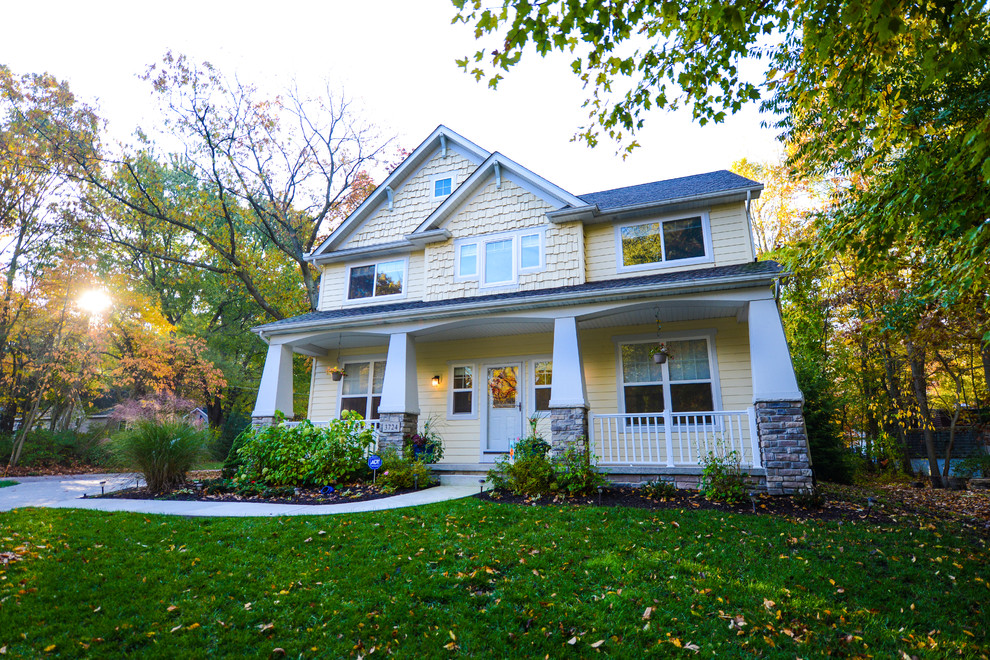 Front Elevation - Craftsman - Exterior - Chicago - by Steiner Homes LTD ...