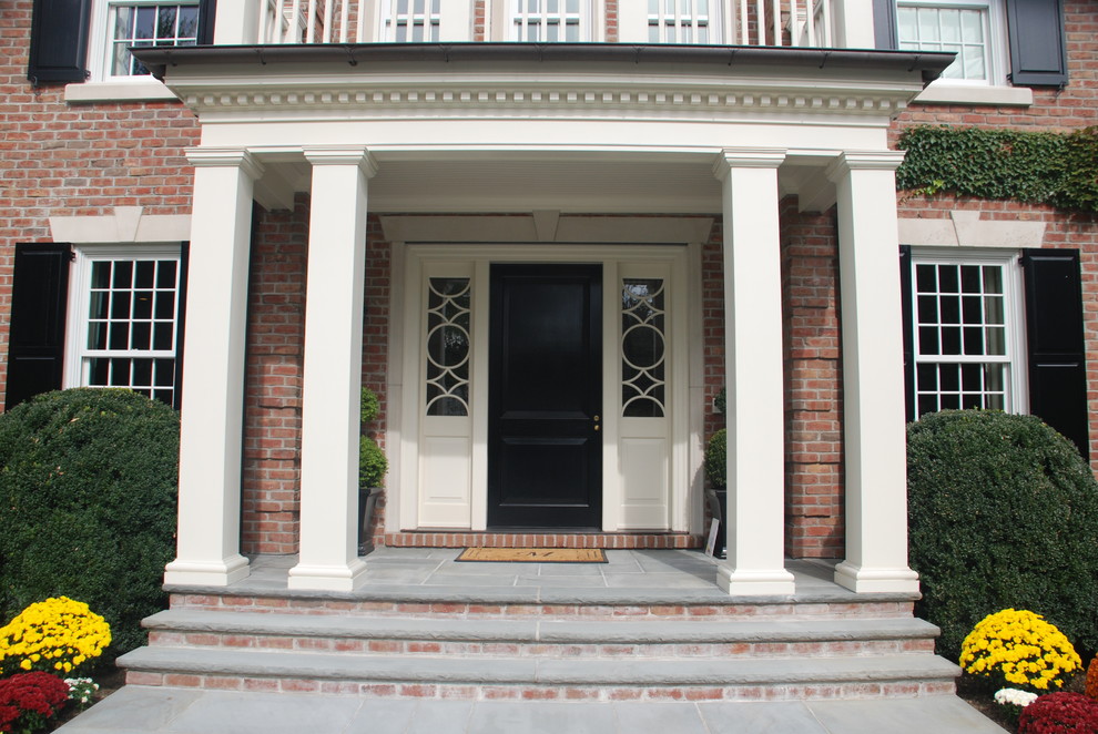 Front entry - Traditional - Exterior - Other - by DeMotte Architects ...