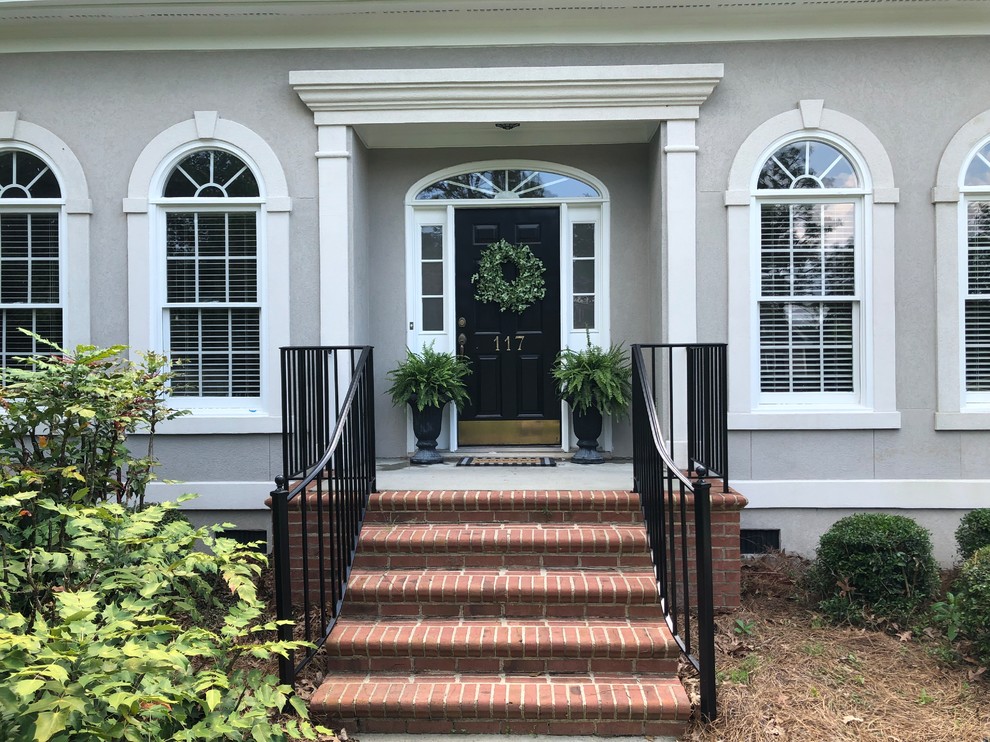FRONT ENTRY MAKEOVER - Traditional - Exterior - Other - by Inviting ...
