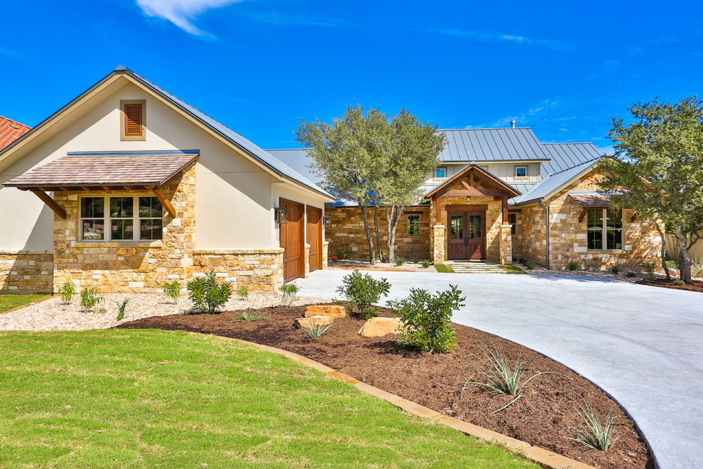 Front Exterior - 2018 Tour Home - Traditional - House Exterior - Austin ...