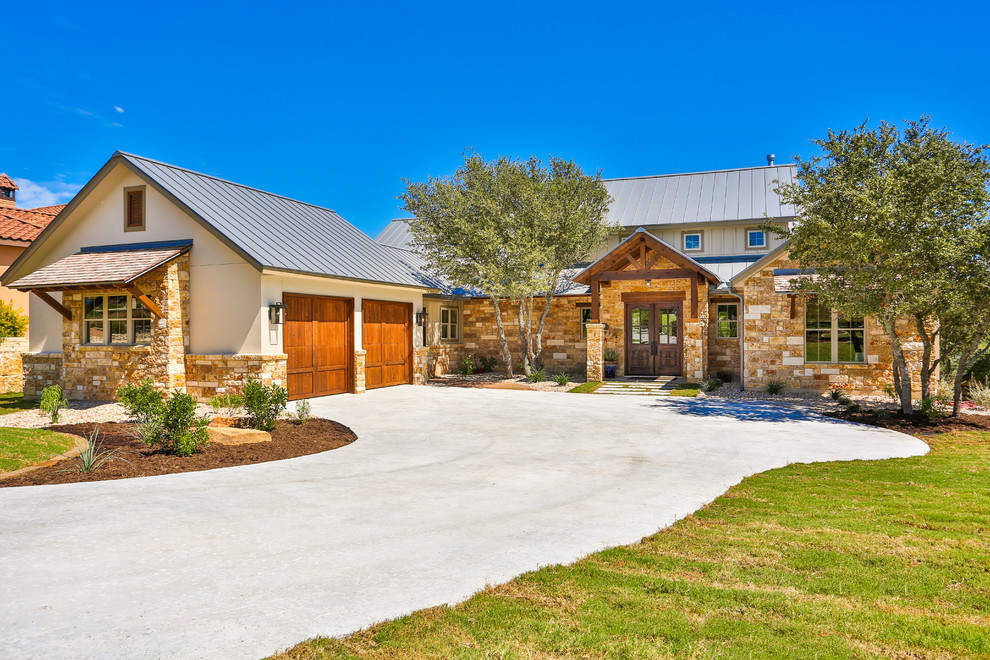 Front Exterior - 2018 Tour Home - Traditional - House Exterior - Austin ...