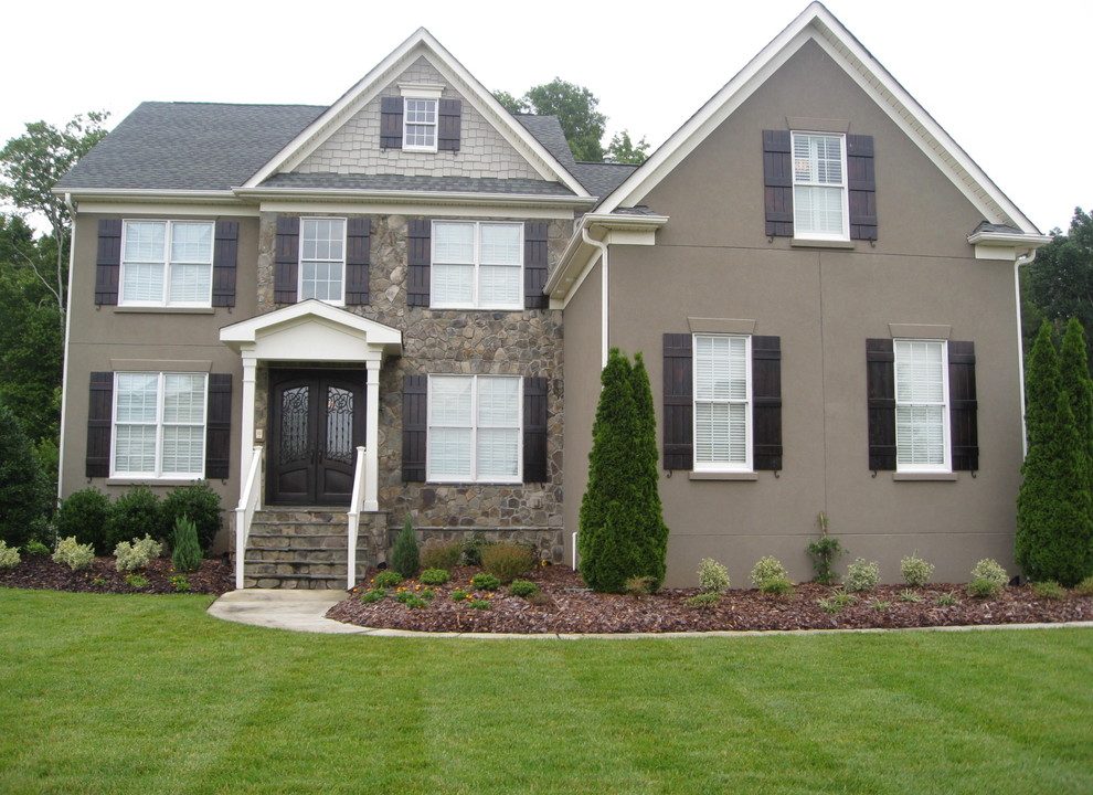 Front Exterior Face-lift - Traditional - Exterior - Atlanta - by Kolby ...