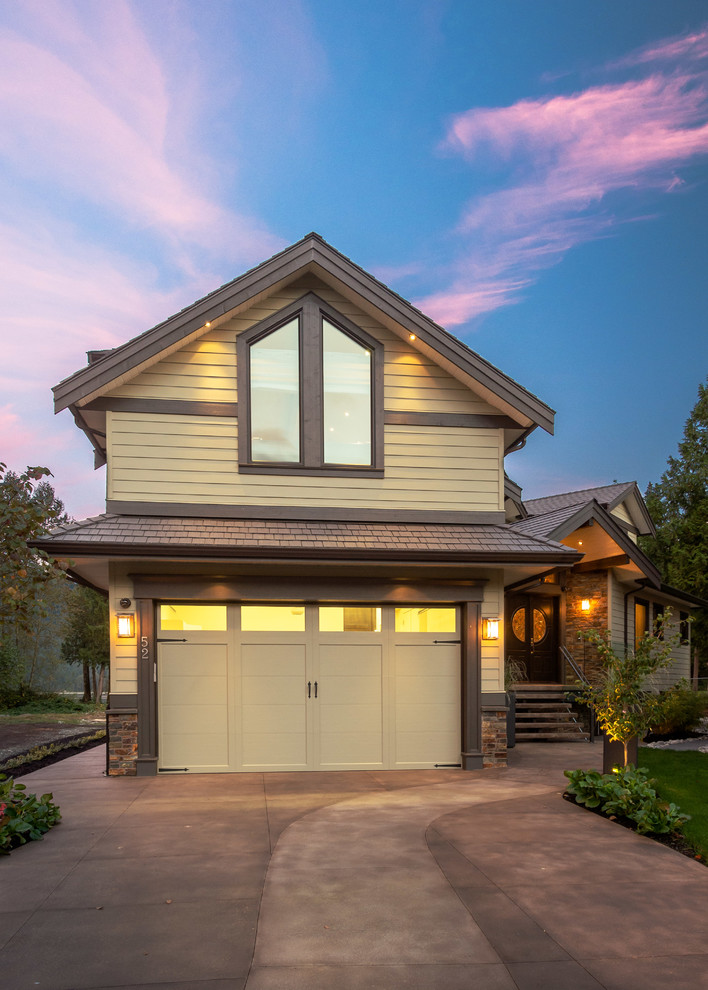 Front Exterior Of Home - Rustic - Exterior - Vancouver - by My House ...