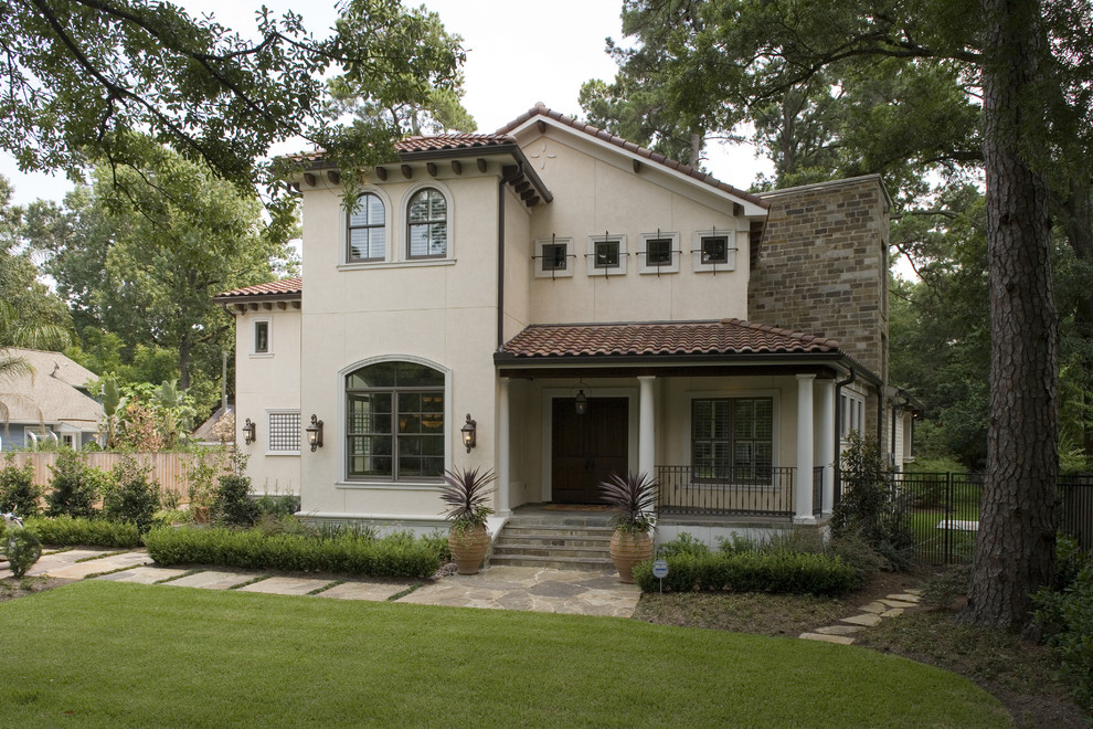 Front Facade - Eclectic - Exterior - Houston - by Brickmoon Design | Houzz