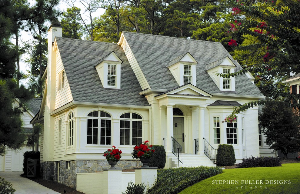 Front Facade - Traditional - Exterior - Atlanta - by Stephen Fuller ...