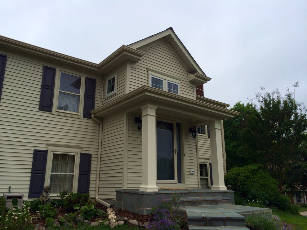 Front Foyer Addition - Herndon, VA - Traditional - Exterior - DC Metro ...