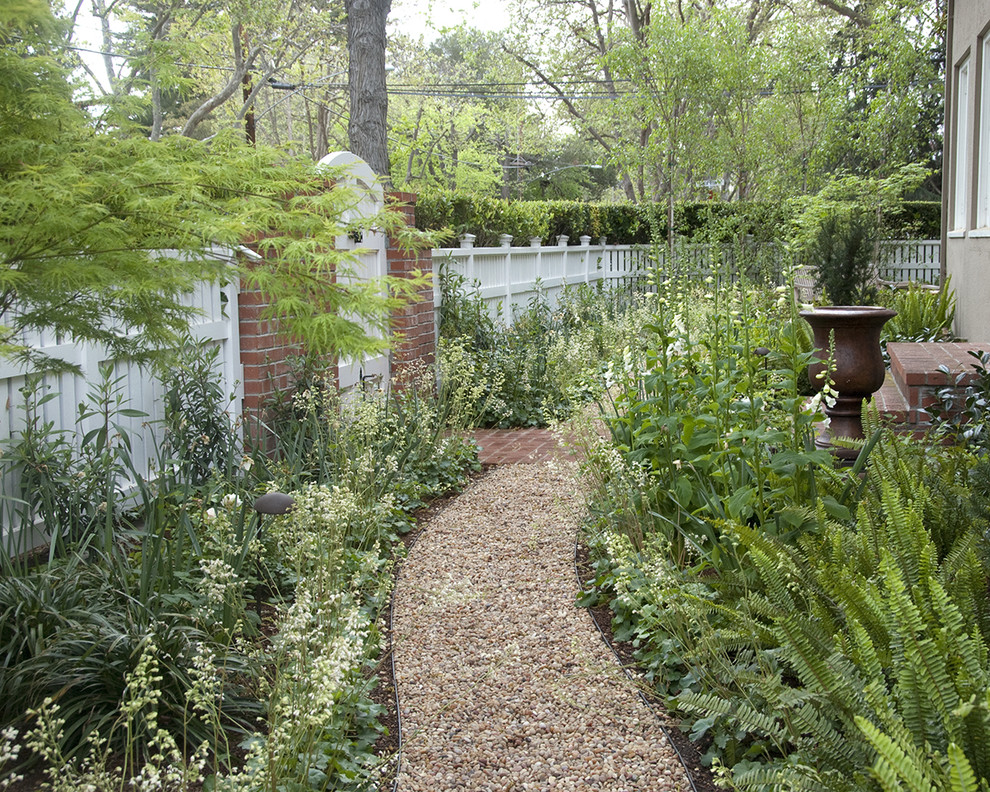 Front Gate and Gravel Path - Traditional - Garden - San Francisco - by ...