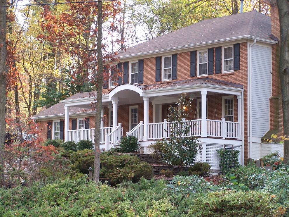 Front Porch Addition - Traditional - Exterior - DC Metro - by Jackson ...