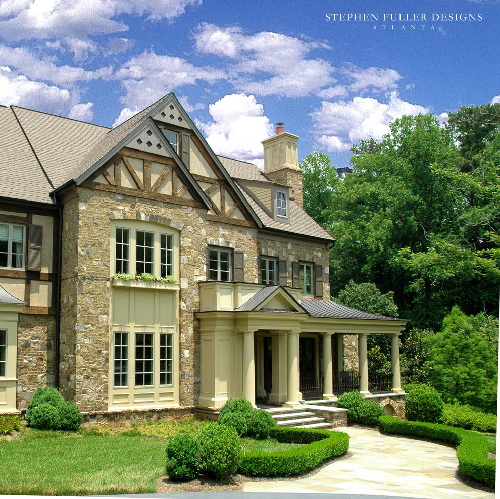 Front Porch - Traditional - Exterior - Atlanta - by Stephen Fuller ...