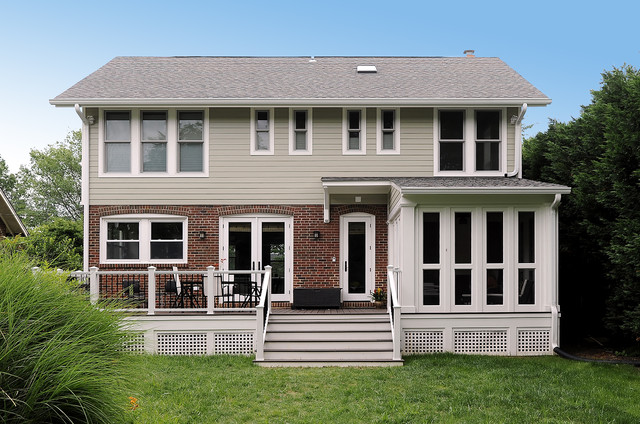 Front View - Contemporary - House Exterior - DC Metro - by AHMANN LLC ...