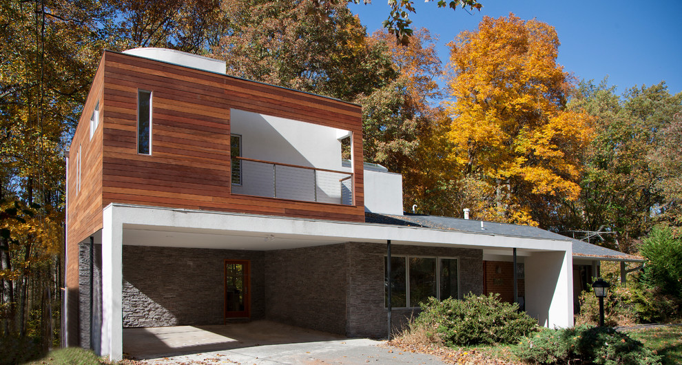 Front View - Modern - House Exterior - DC Metro - by RT Studio | Houzz UK