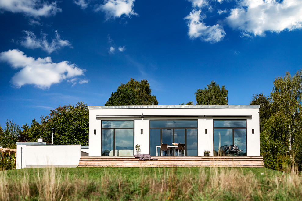 Funkis - facader - Modern - Exterior - Aarhus - by Skanlux byggefirma A ...