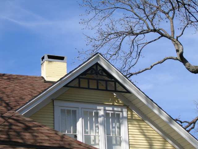 Gable Details - Farmhouse Exterior - Traditional - House Exterior ...