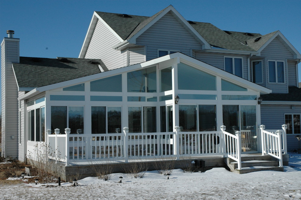 Gable Room - Traditional - Exterior - Other - by Garrety Glass ...