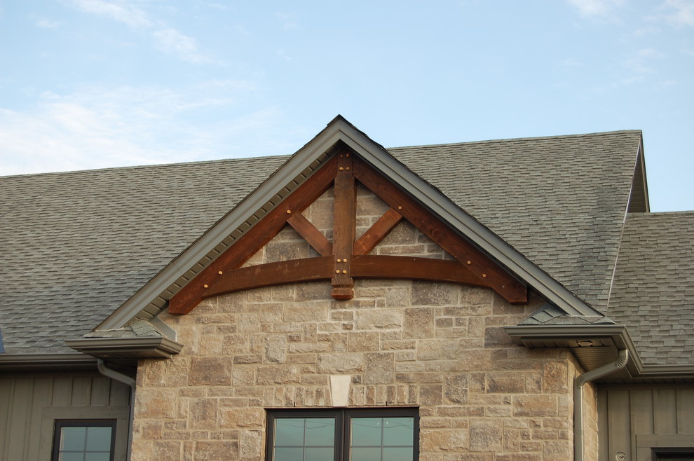 Gable Trusses - Stoney Creek - Rustic - Exterior - Toronto - by TFSinc ...