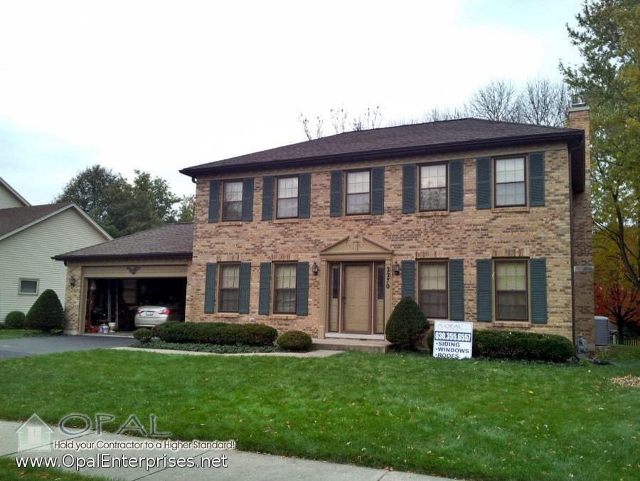 GAF Timberline HD Barkwood Shingle Roof Installed in Naperville ...