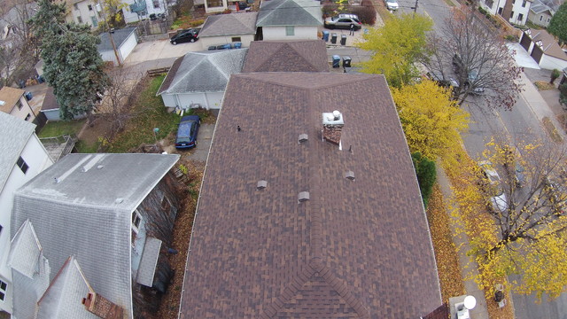 GAF Timberline HD color "Hickory", - Traditional - House Exterior ...