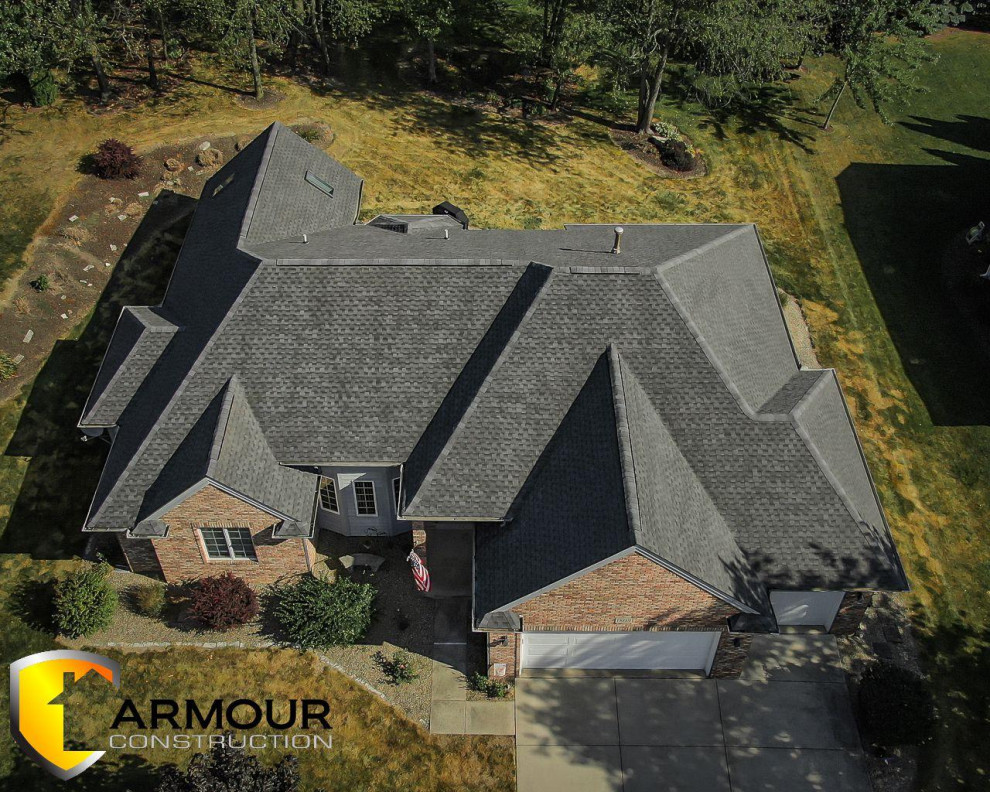 GAF Timberline HDZ Pewter Gray roof - Exterior - Chicago - by Armour ...