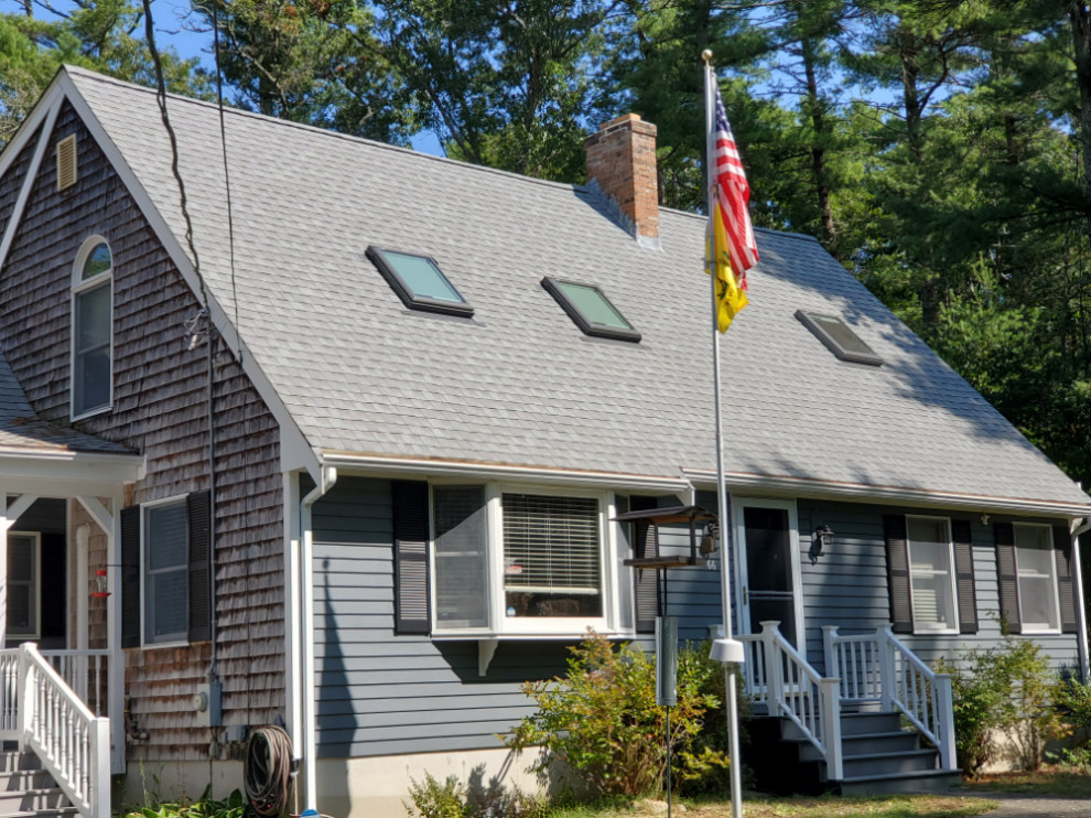 GAF Timberline HDZ Roofing, Rochester, MA - House Exterior - Boston ...
