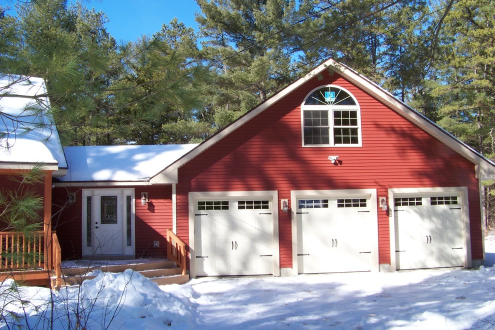 Garage & Breezeway - Rustic - Exterior - Boston - by Outside In ...