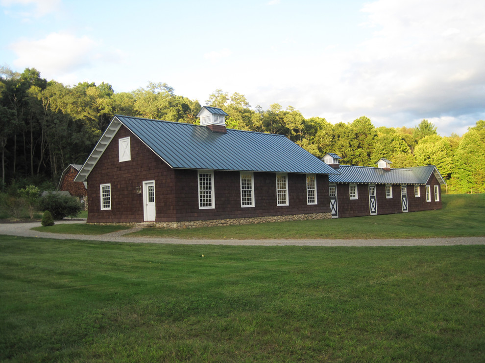 Garage and Stable - Traditional - Exterior - New York - by Serge Young ...