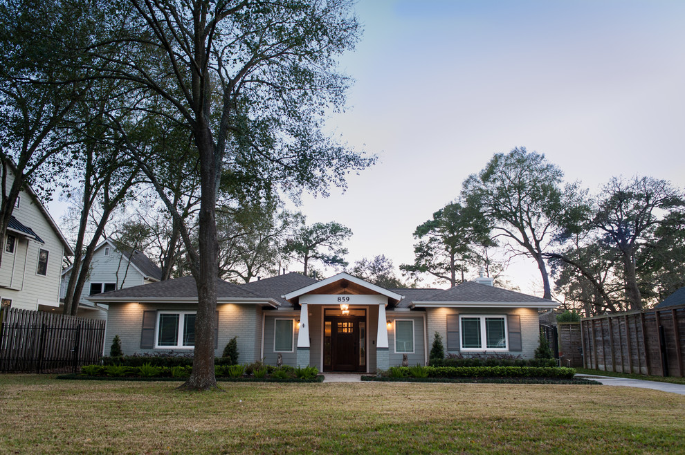 Garden Oaks Craftsman Ranch - Craftsman - Exterior - Houston - by ...