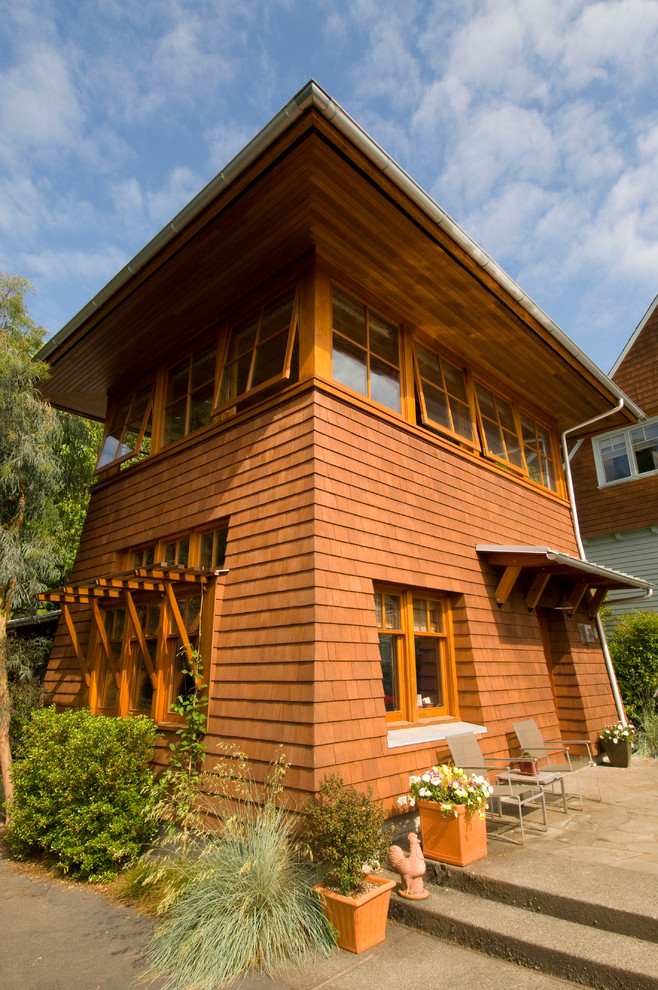 Garden Tower - Traditional - Exterior - Portland - by TELFORD+BROWN ...