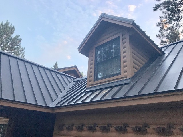 Gary’s Webster, WI Metal Roofing, VELUX Skylight, & LeafGuard® Project ...