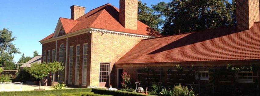 George Washington Estate Roof Restoration - Traditional - House ...